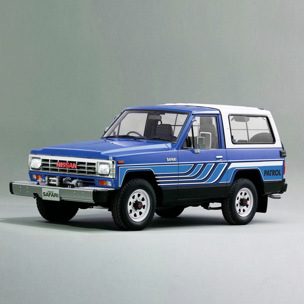 Nissan MQ Patrol SWB Wave Blue – Recal Decals