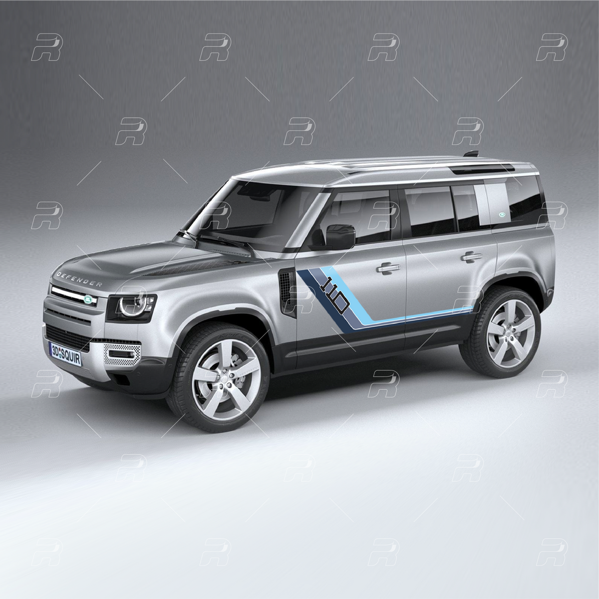 Land Rover New Defender 110 Number – Recal Decals