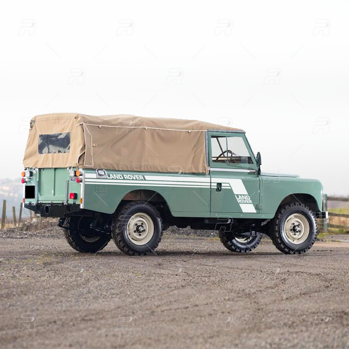 Land Rover Series Stripe Decal – Recal Decals