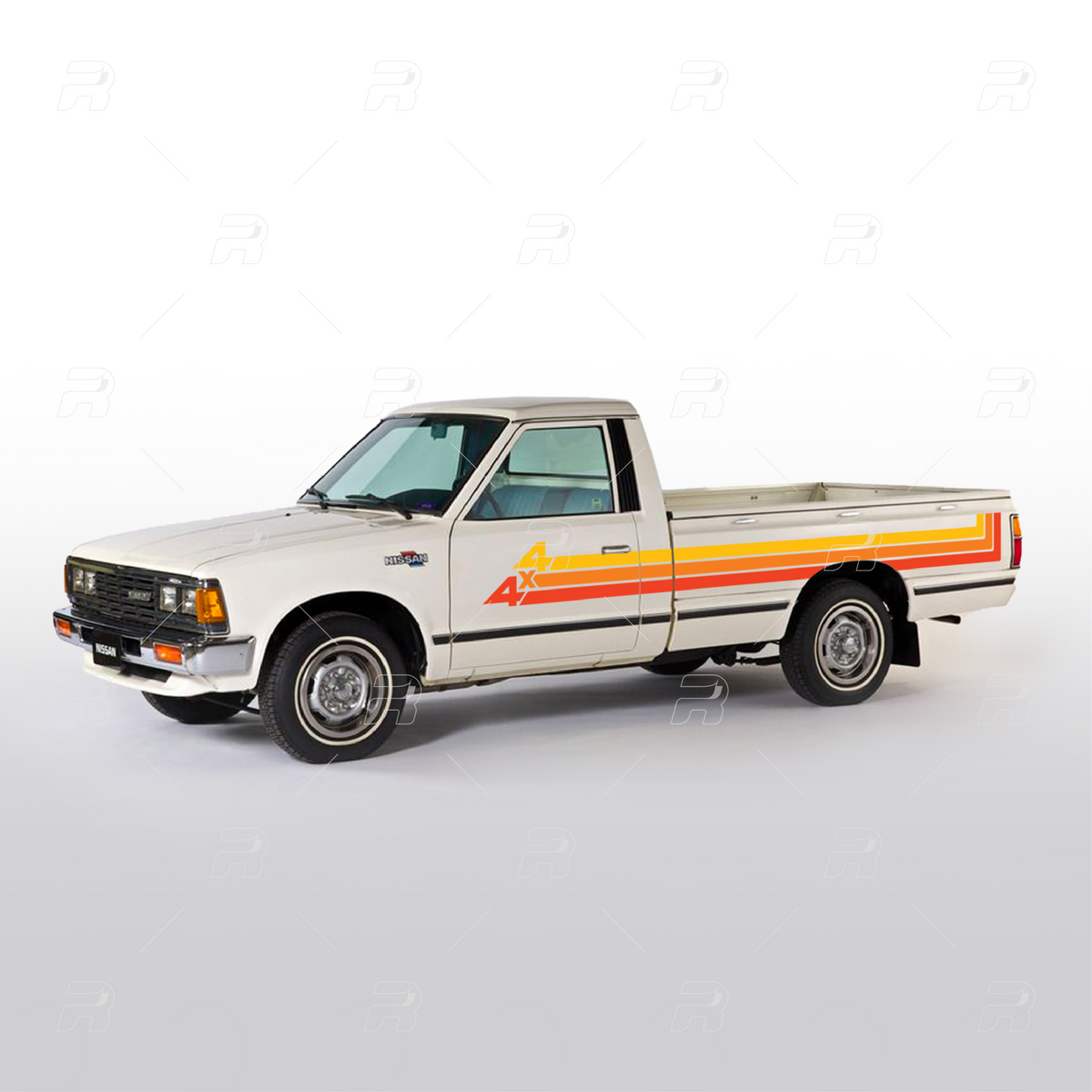 Nissan Datsun 720 4x4 stripe – Recal Decals