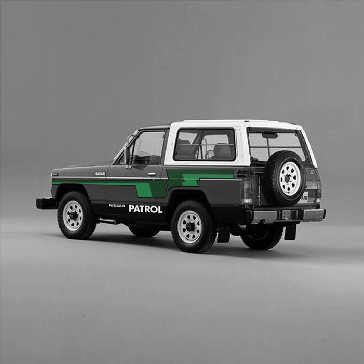 Nissan MQ Patrol SWB Lightning Green – Recal Decals