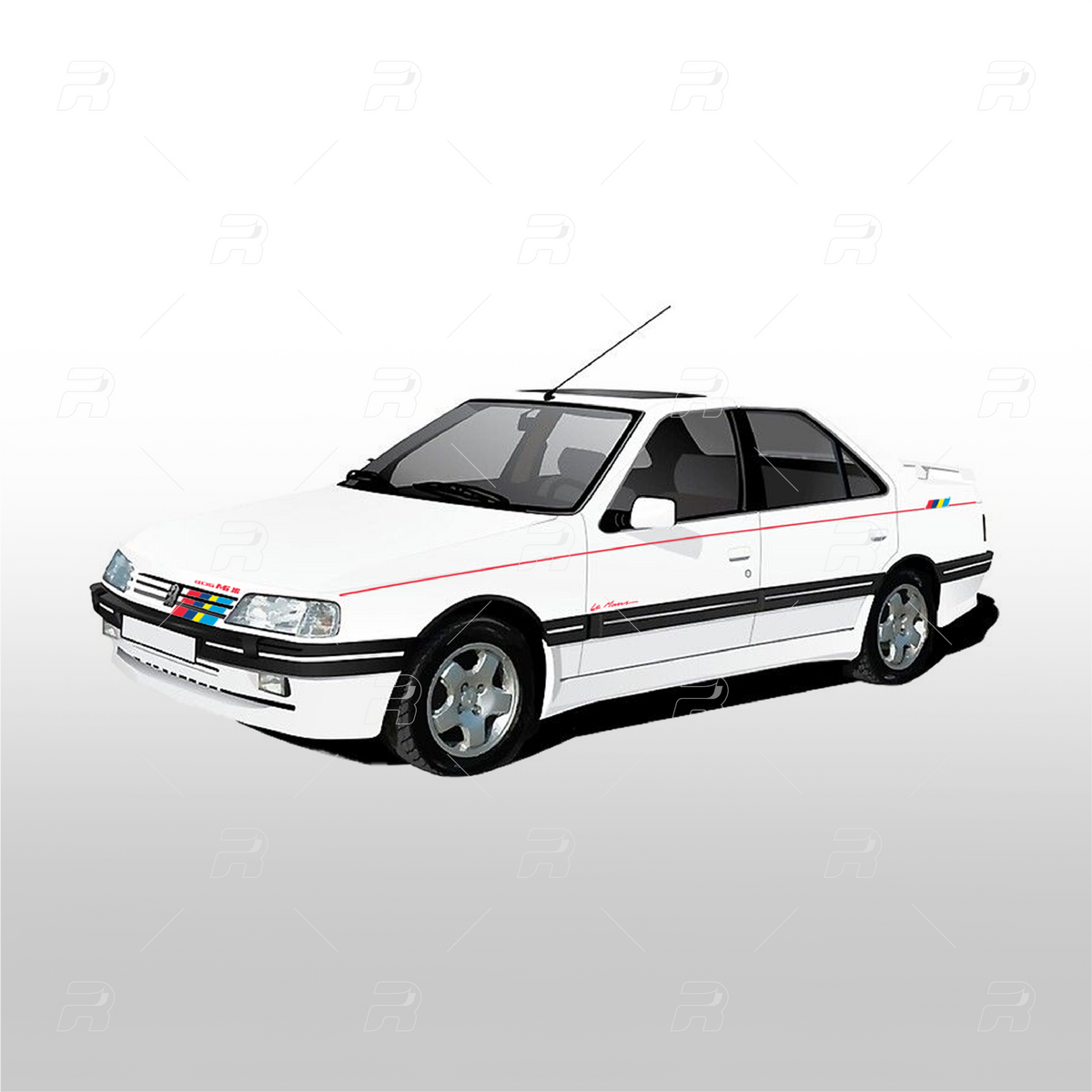 Peugeot 405 Mi16 Le Mans – Recal Decals