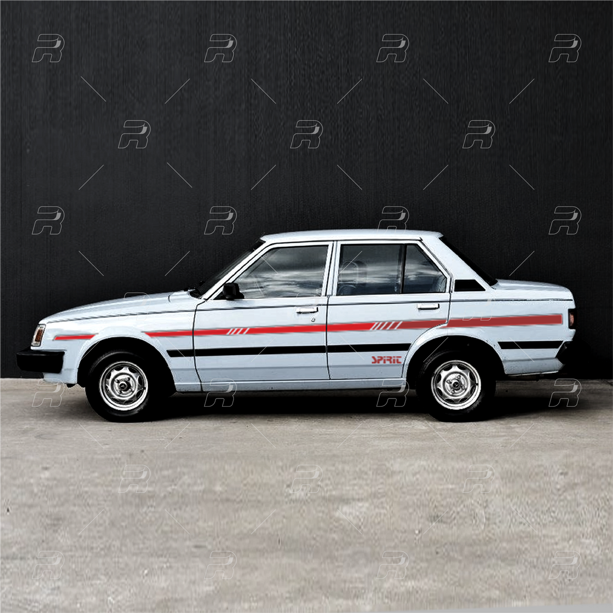 Toyota AE71 Corolla Spirit – Recal Decals