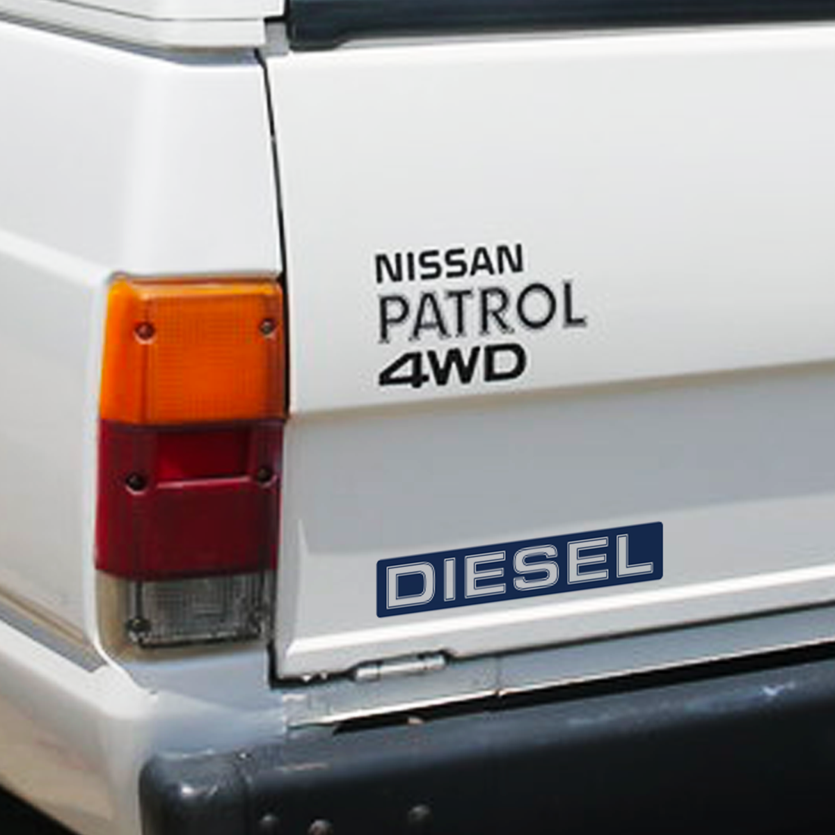 Nissan Patrol Tailgate Decals – Recal Decals