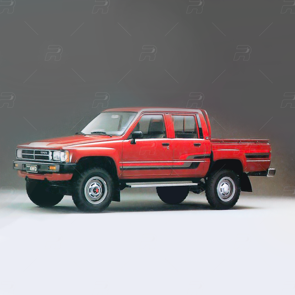 Toyota N50 Hilux Tri-stripe Decal – Recal Decals